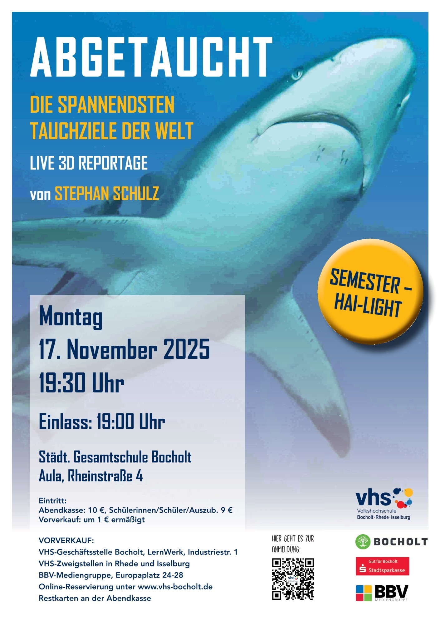 Bocholt.de | ABGETAUCHT - DIE SPANNENDSTEN TAUCHZIELE DER WELT - LIVE ...